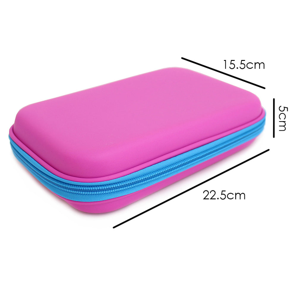 Hard Shell Pencil Case - Pink – Fashion Stationery